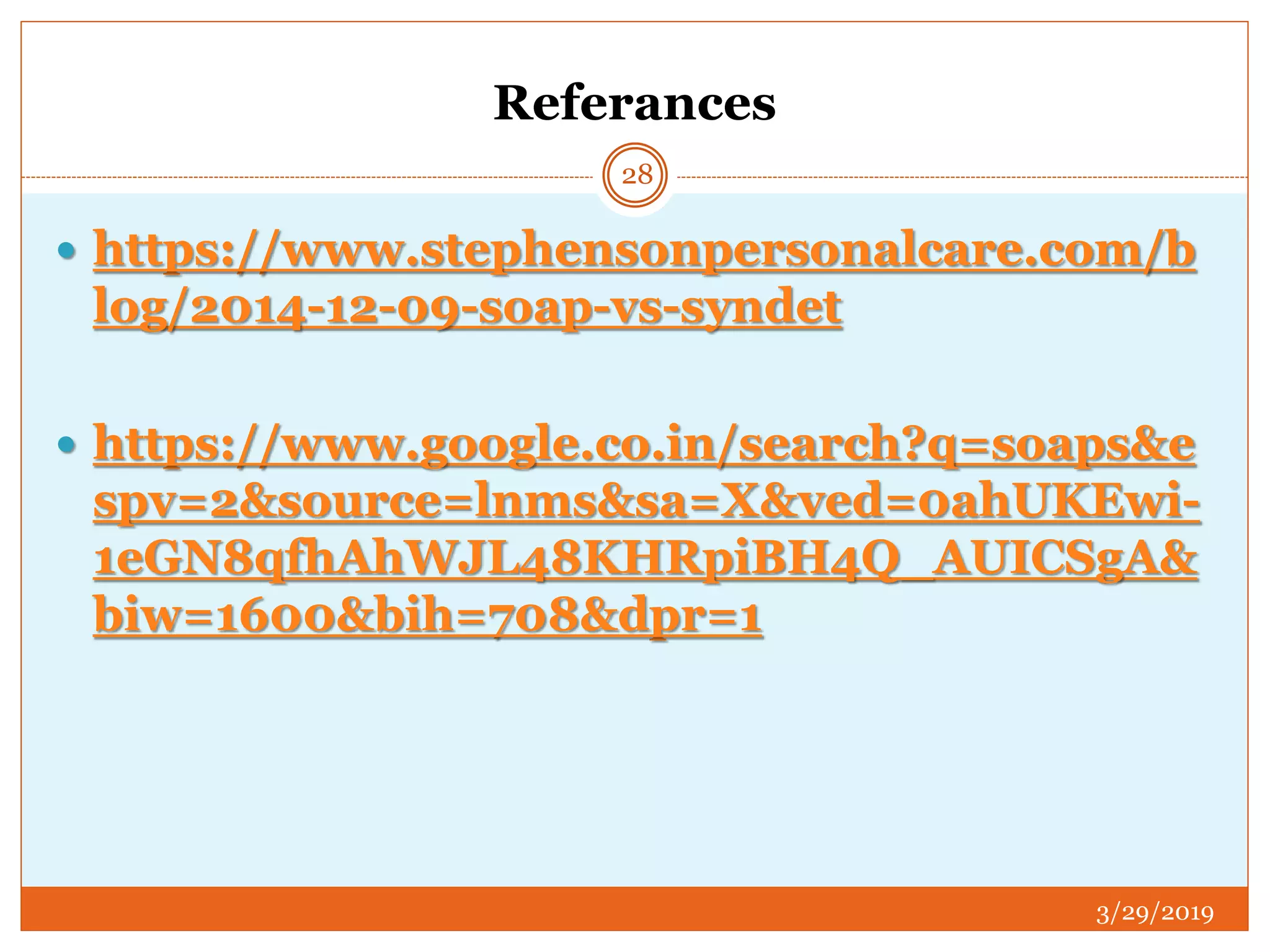 Soaps and syndetbars sushil kumar singh | PPTX