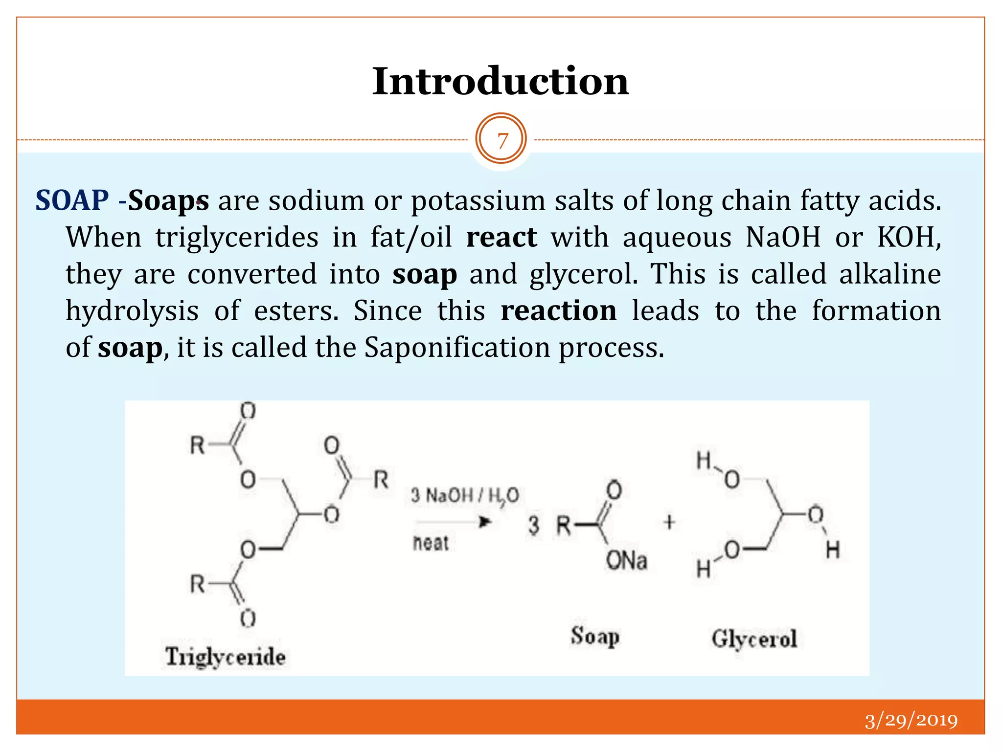 Soaps and syndetbars sushil kumar singh | PPTX