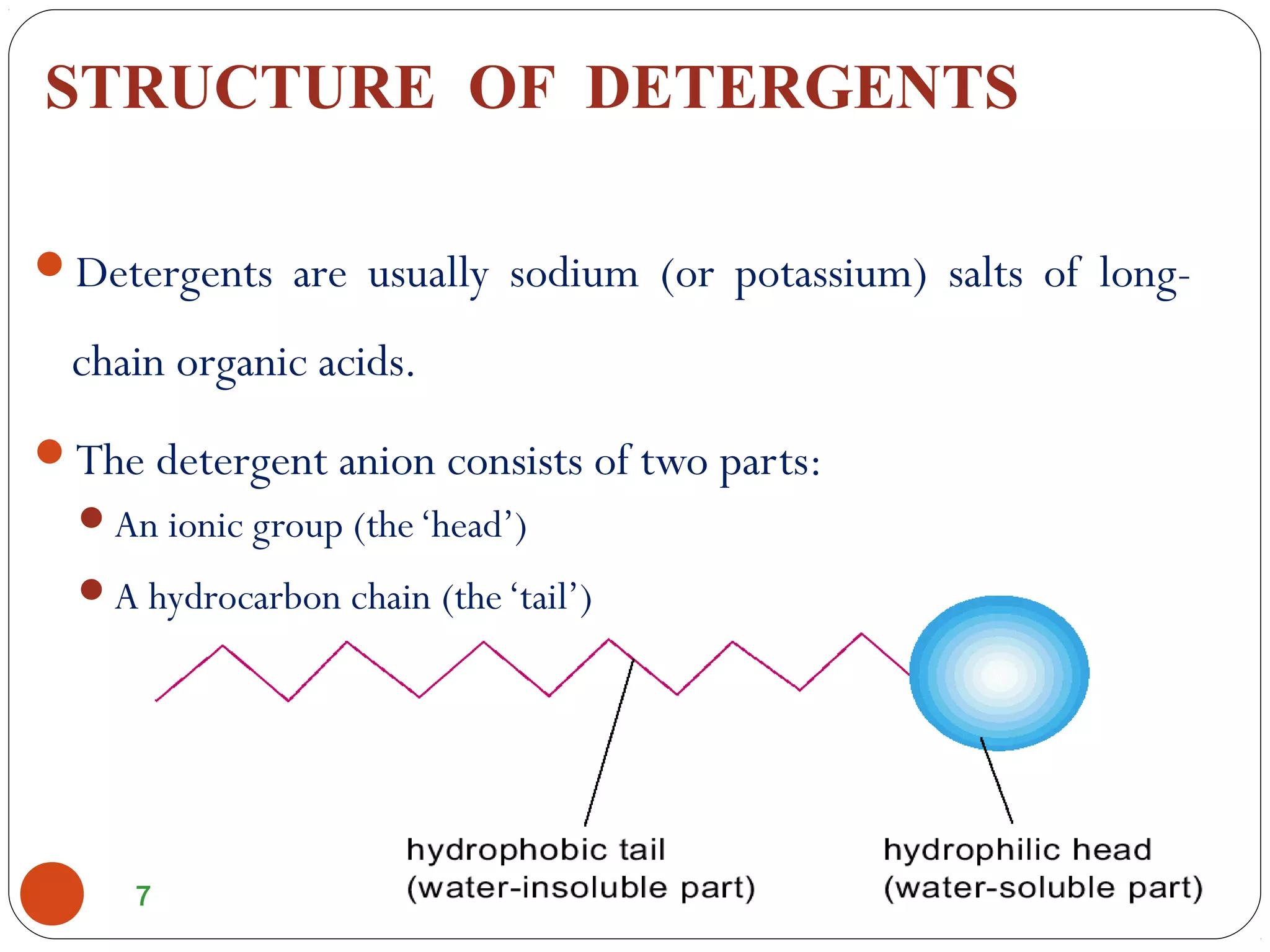 Soaps and detergents | PPT