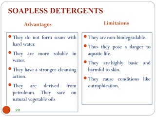 Soaps and detergents | PPT