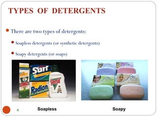 Soaps and detergents | PPT