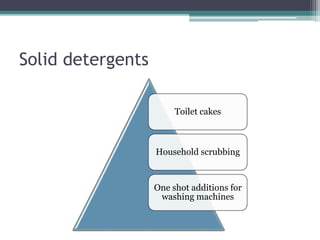 Soaps and detergents | PPTX