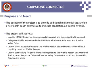 Soapstone Connector Public Information Meeting For Environmental ...