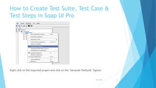 SOAPUI Test Design & Utilities | PPT