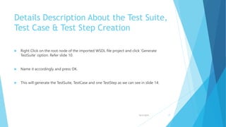 SOAPUI Test Design & Utilities | PPT