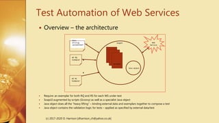 Soap ui automation | PPTX | Web Development | Internet