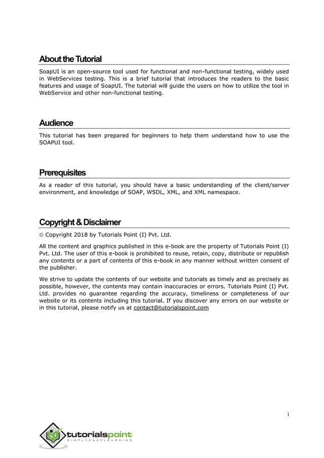 Soapui tutorial | PDF