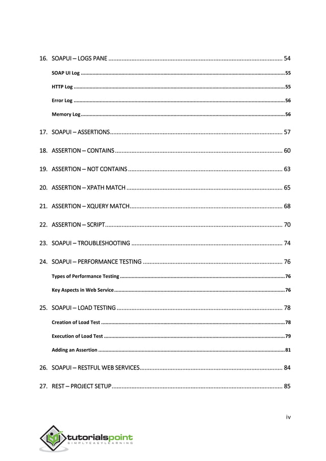Soapui tutorial | PDF