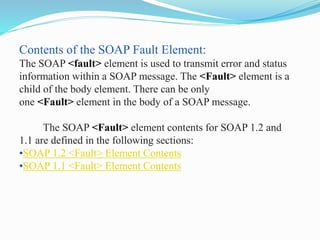 SOAP WEB TECHNOLOGIES | PPTX
