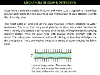 Soap vs detergents | PPTX