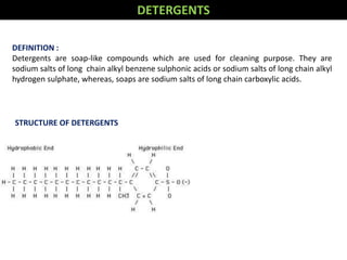 Soap vs detergents | PPTX