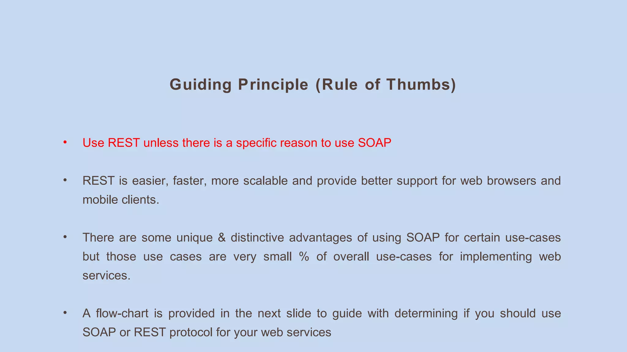 Soap vs. rest - which is right web service protocol for your need? | PPT