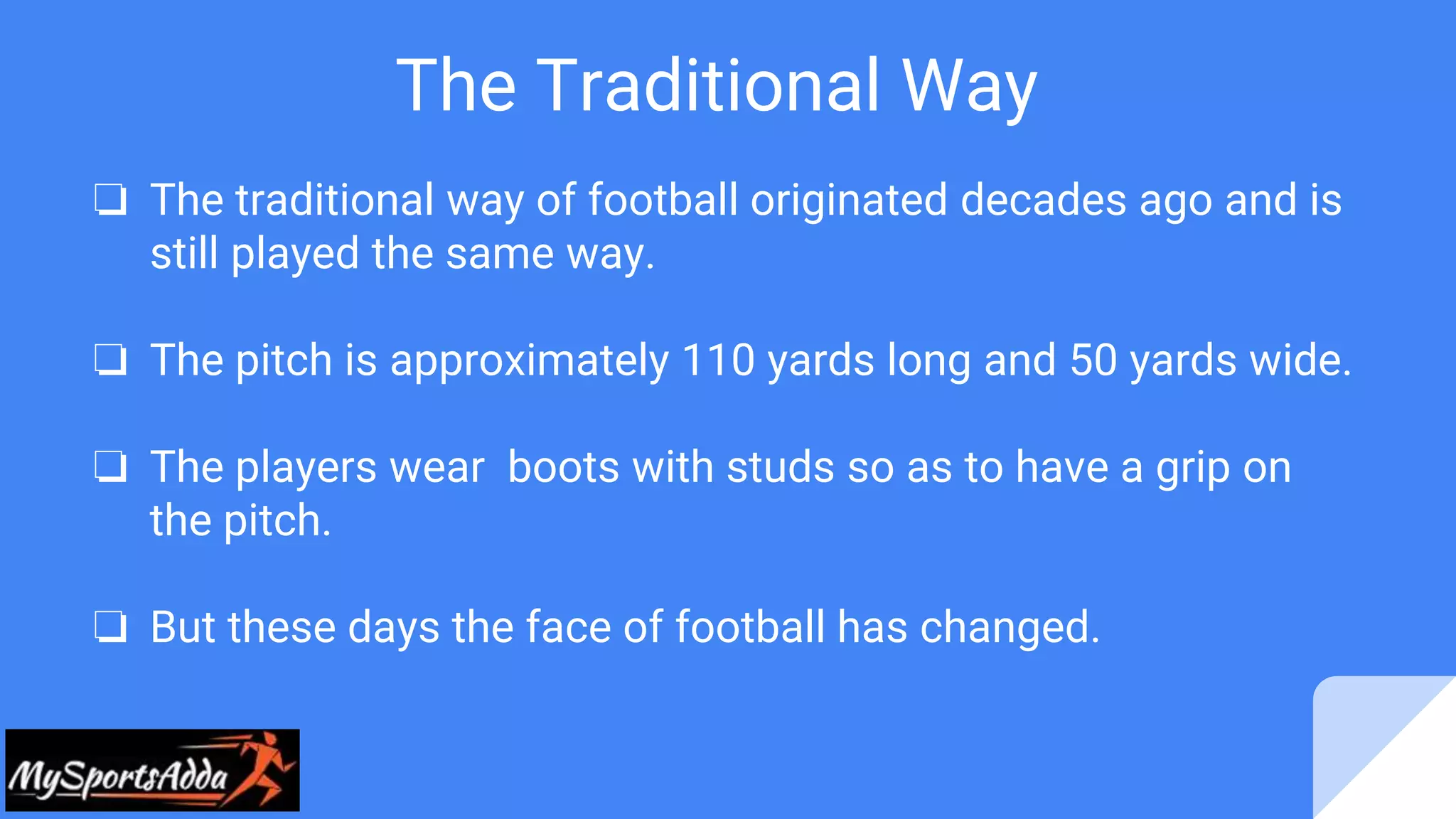 Soapy football | PPTX