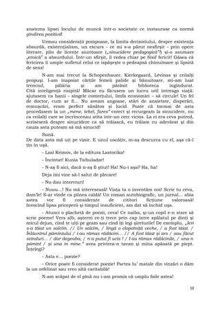 Soarele rasare n asfintit | DOC