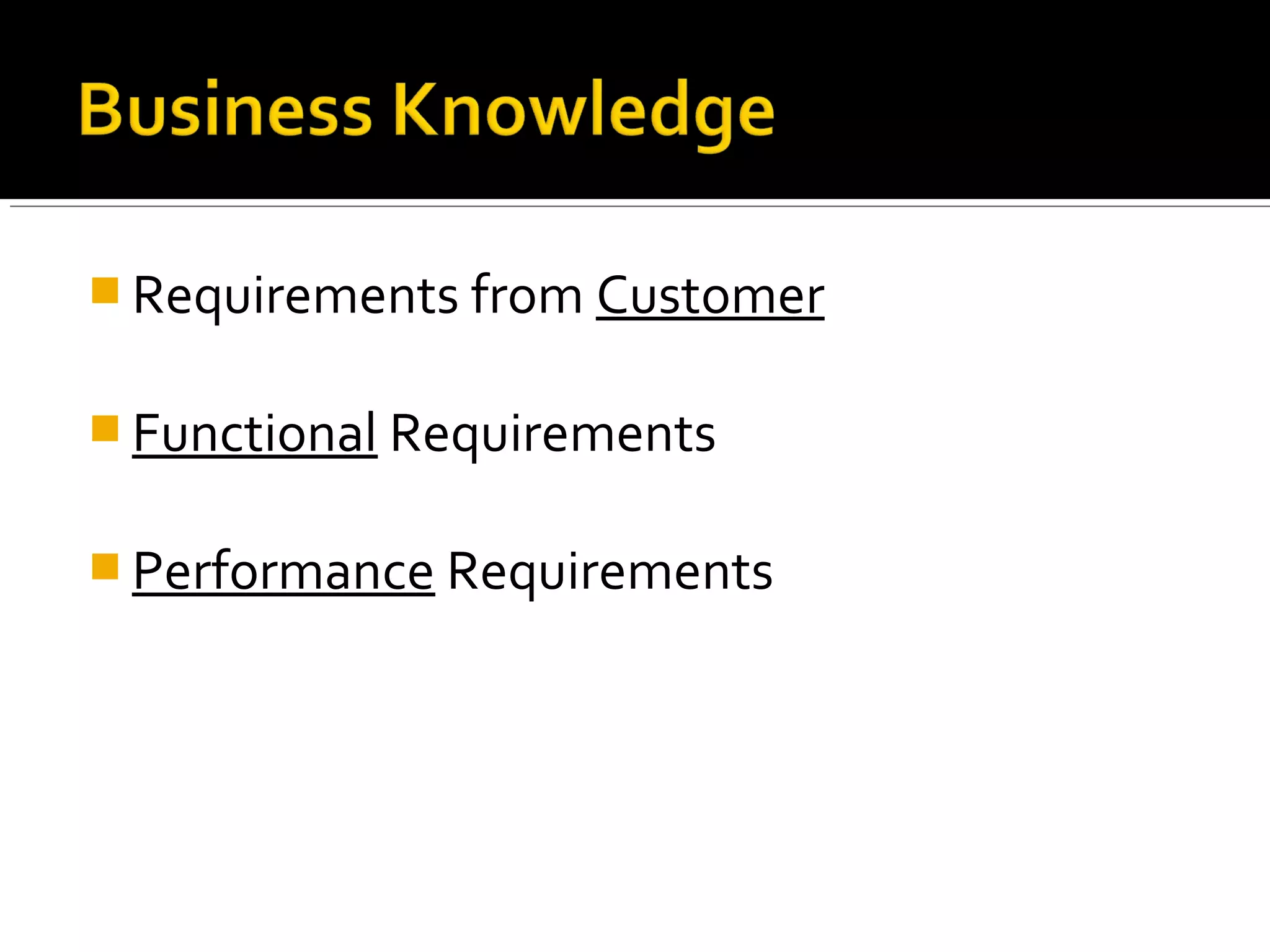 SOA Development - Requirement Analysis | PPTX