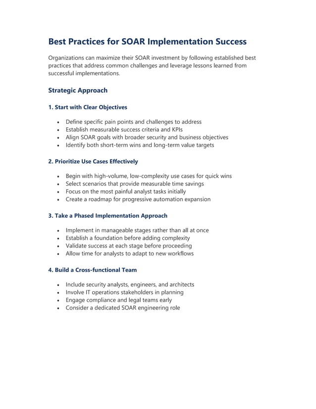 SOAR Security Systems: Revolutionizing Cybersecurity Through ...