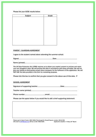 Soas application history summer_school | DOC