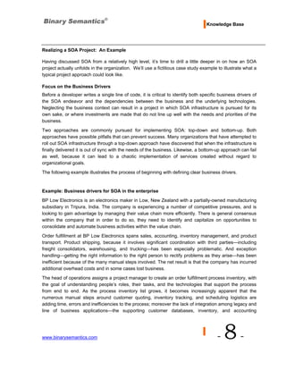 SOA (Service Oriented Architecture) | PDF