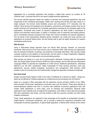 SOA (Service Oriented Architecture) | PDF