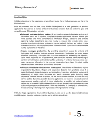 SOA (Service Oriented Architecture) | PDF