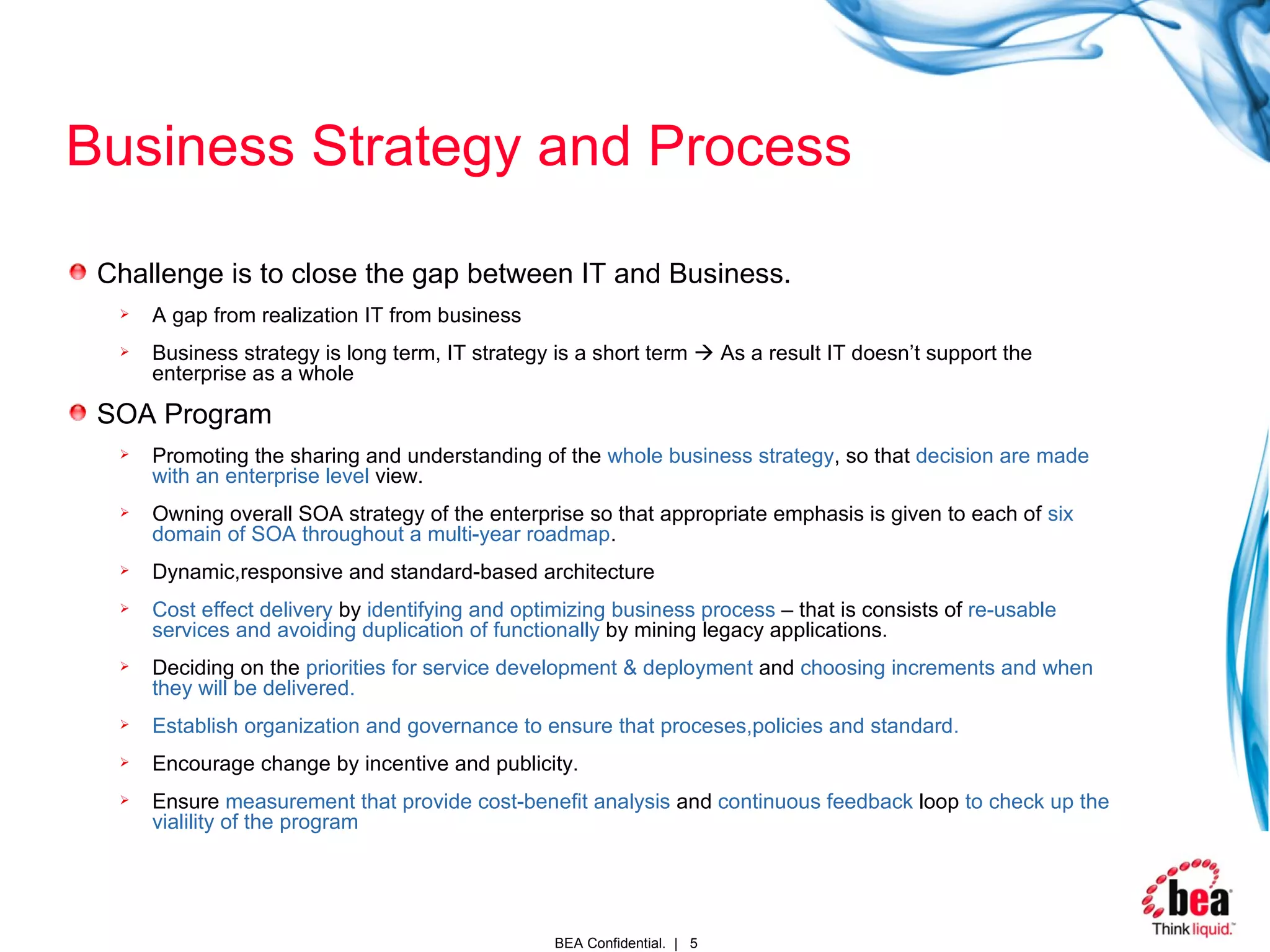 Soa Six Domain Model Part I | PPT