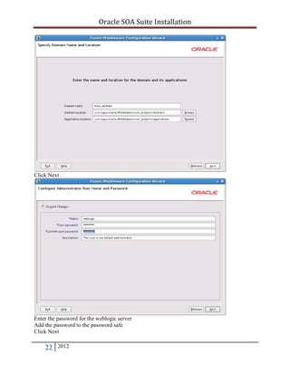 SOA Fusion Middleware installation | DOCX | Operating Systems | Computer Software and Applications