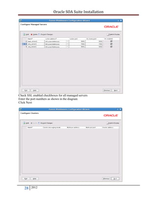 SOA Fusion Middleware installation | DOCX | Operating Systems | Computer Software and Applications
