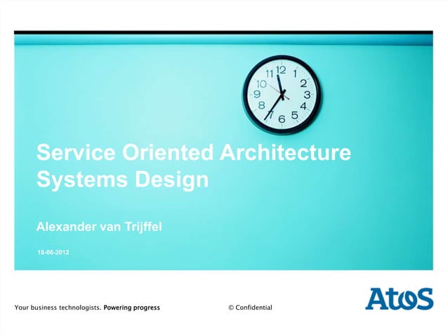 Soa Systems Design Pptx Computer Networking Computing