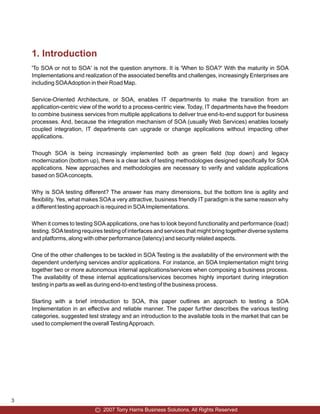 Soa Test Methodology | PDF