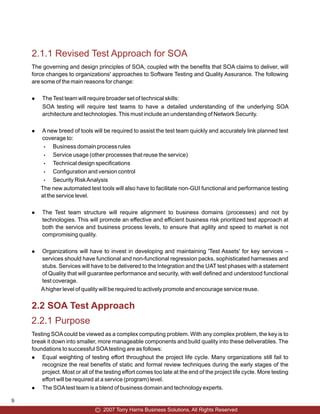 Soa Test Methodology | PDF