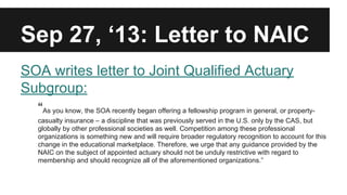 SOA vs CAS and AAA Timeline | PDF