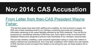 SOA vs CAS and AAA Timeline | PDF