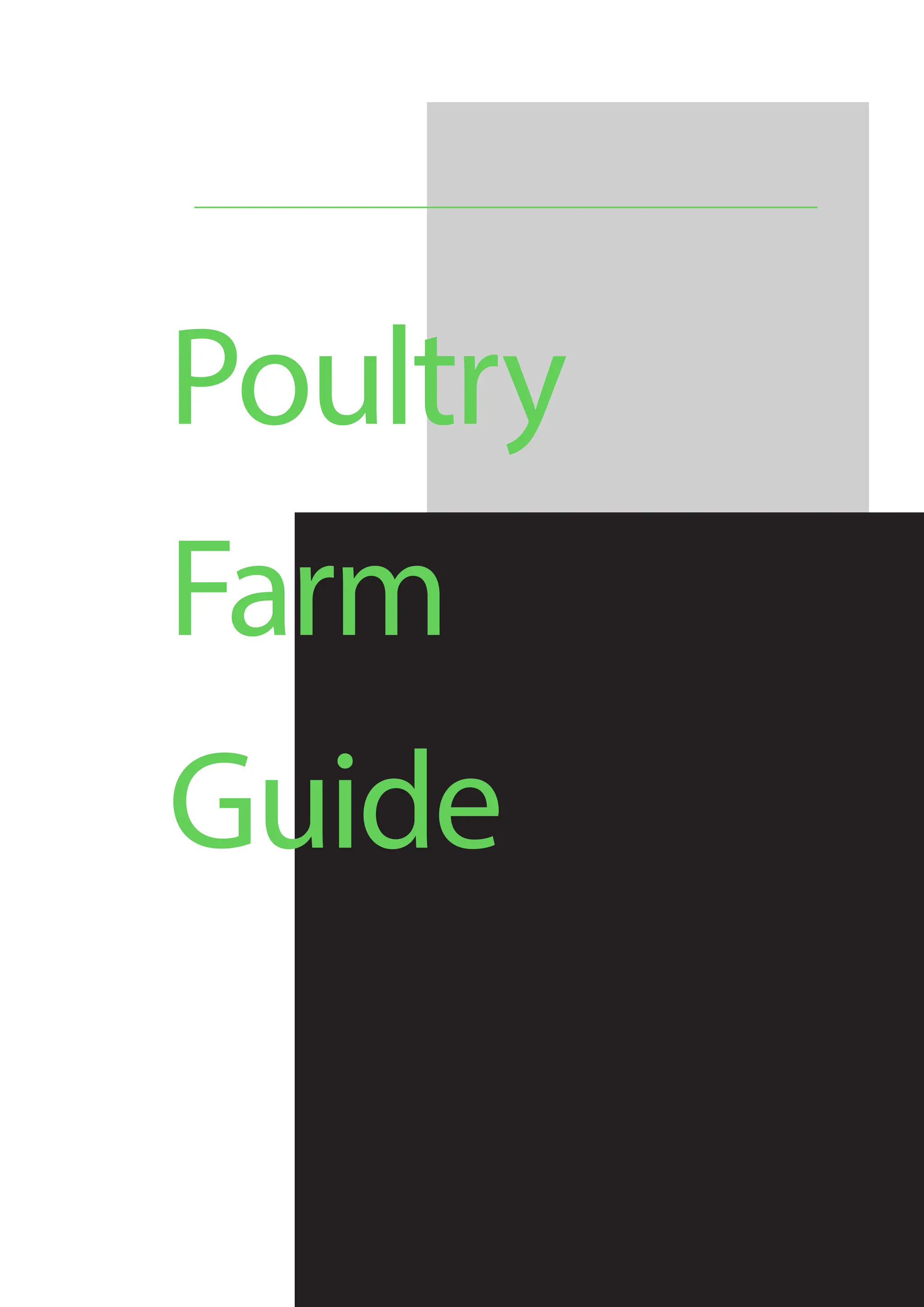 SOBA-Poultry-Farm-Guide for poultry farmers | PDF