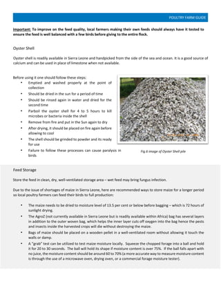 SOBA-Poultry-Farm-Guide for poultry farmers | PDF