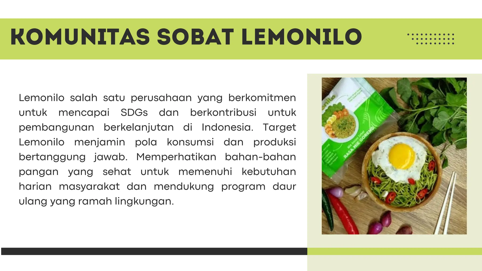 Sobat Lemonilo - Konsultasi Manajemen Web dan Media Sosial | PPT