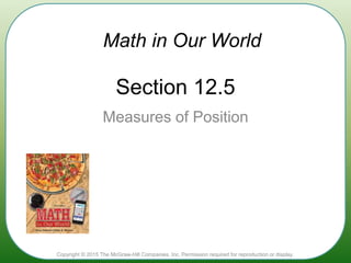 Measures of Position | PPTX
