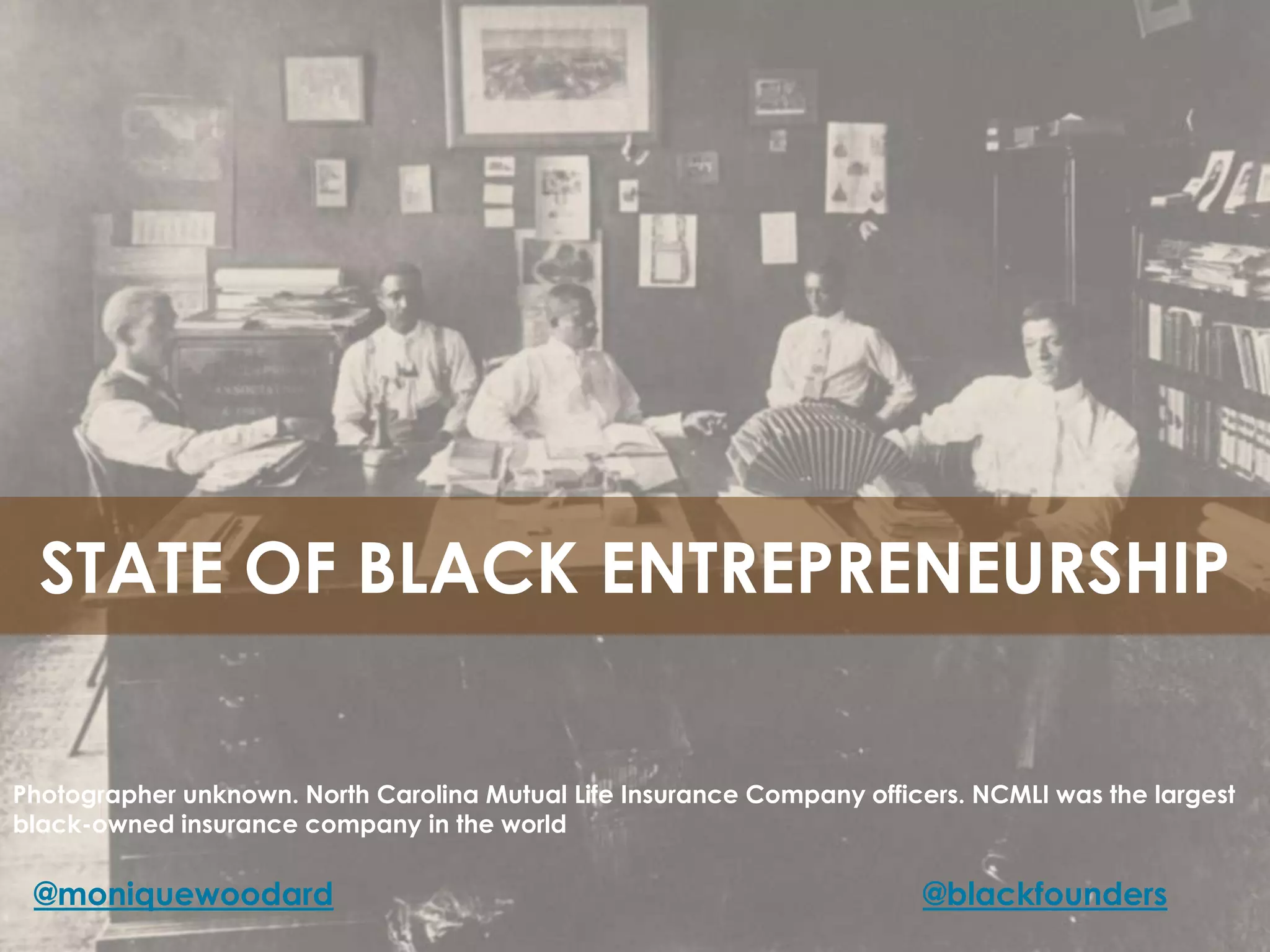 The State of Black Entrepreneurship | PPTX