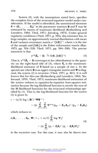 Artikel Original Uji Sobel (Sobel Test) | PDF