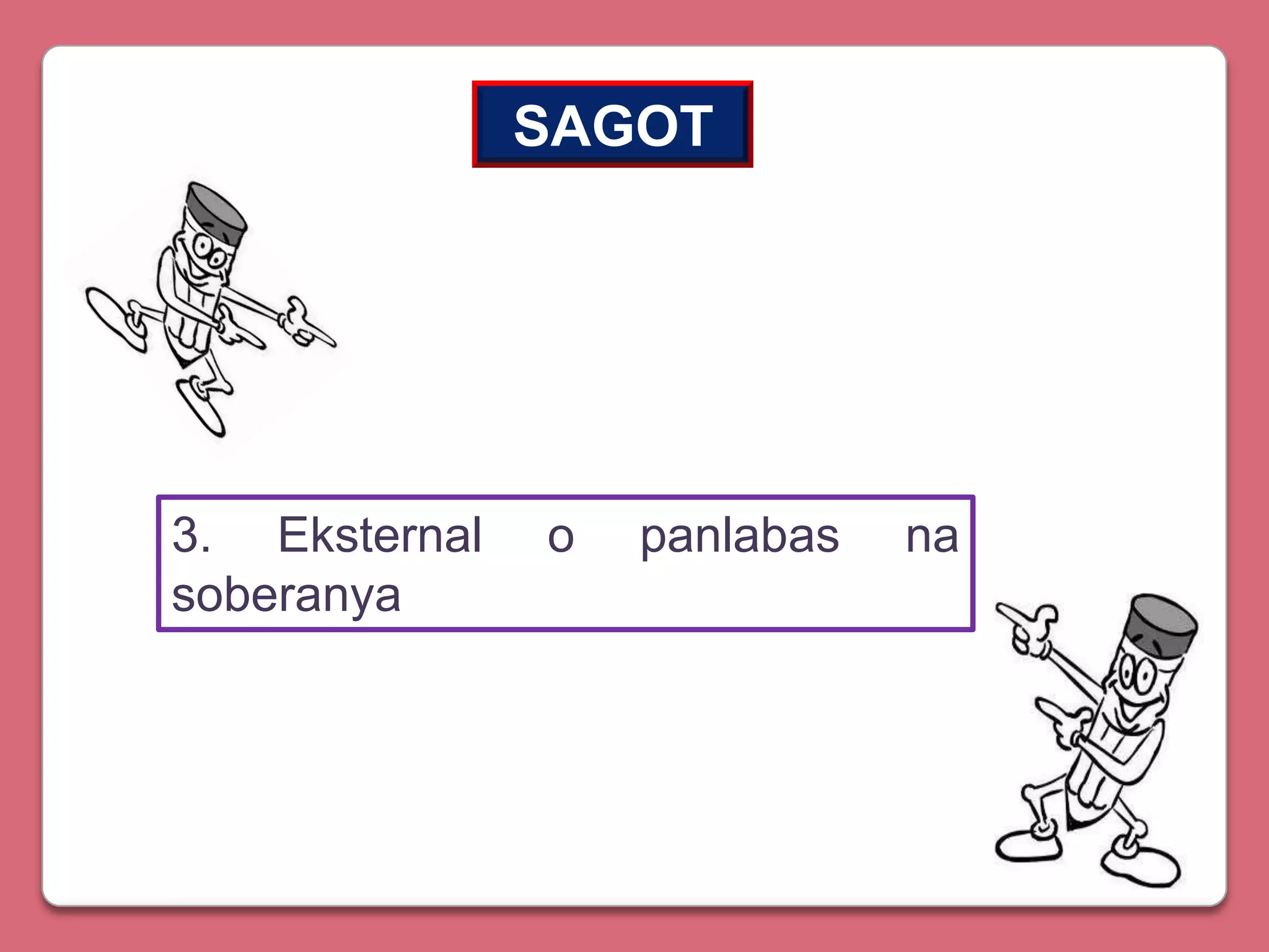 Soberanya | PPTX