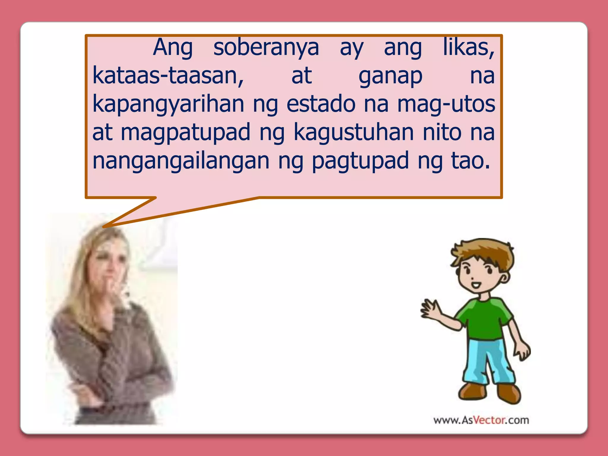 Soberanya | PPTX