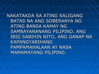 Soberanya | PPT