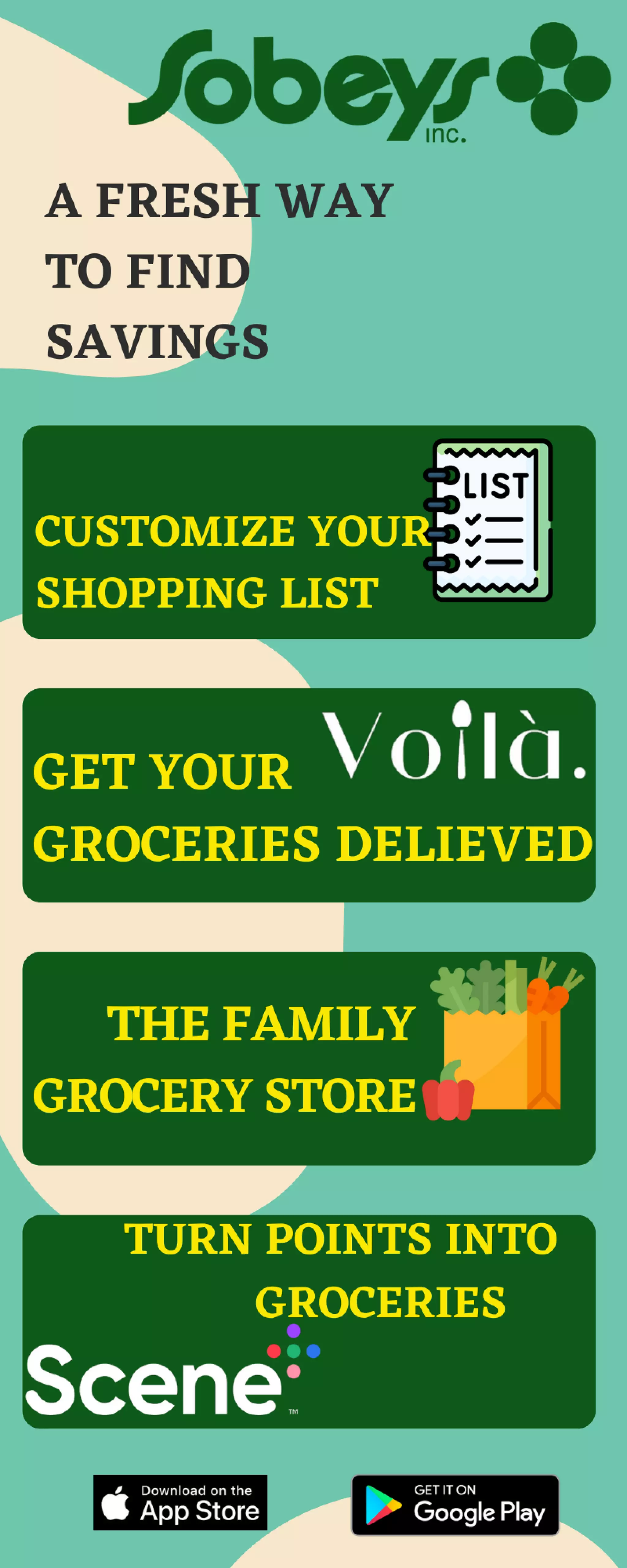 Sobeys Mobile App - Do More Before You Shop | PDF