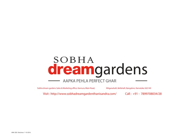 Sobha dream gardens | PPT