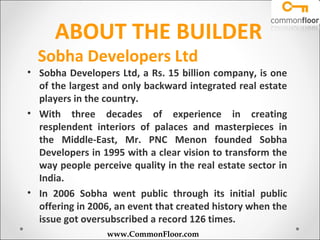 Sobha Ivory Pune | PPT