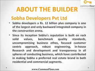 Sobha Primrose Bangalore | PPT