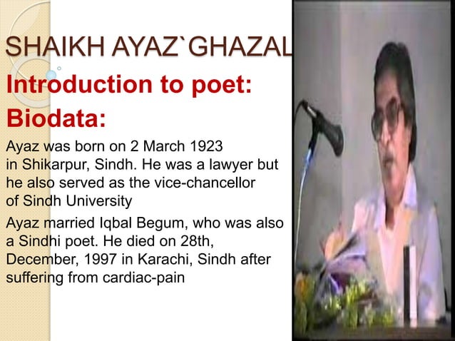Ghazal shaikh ayaz | PPTX