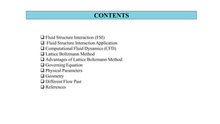 Fluid Structure Interaction Applications | PPTX