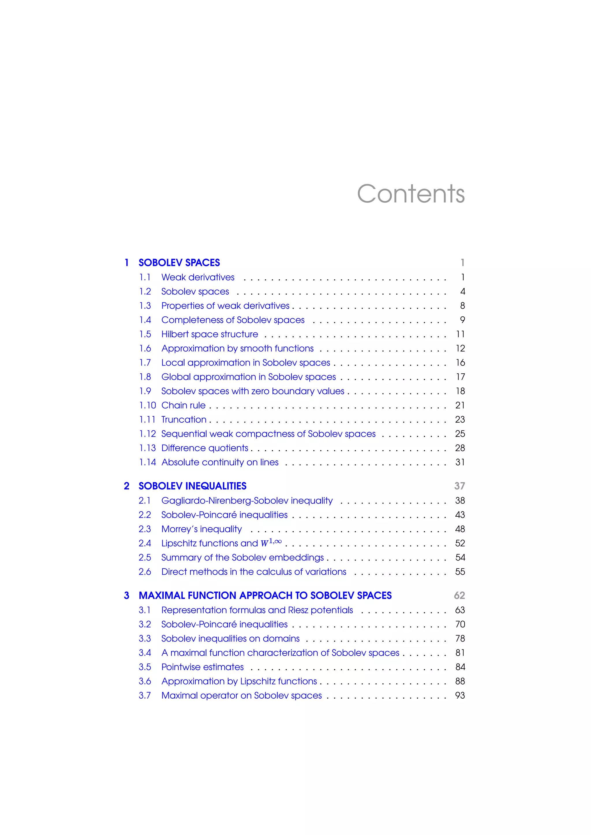 Sobolev spaces | PDF