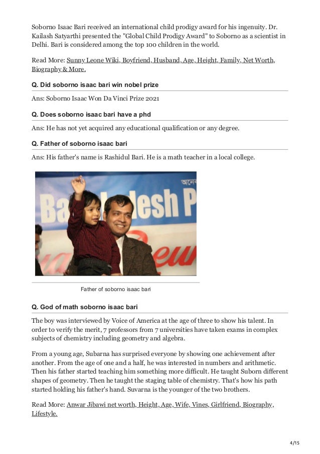 Soborno isaac bari wiki education age height family iq level biography ...