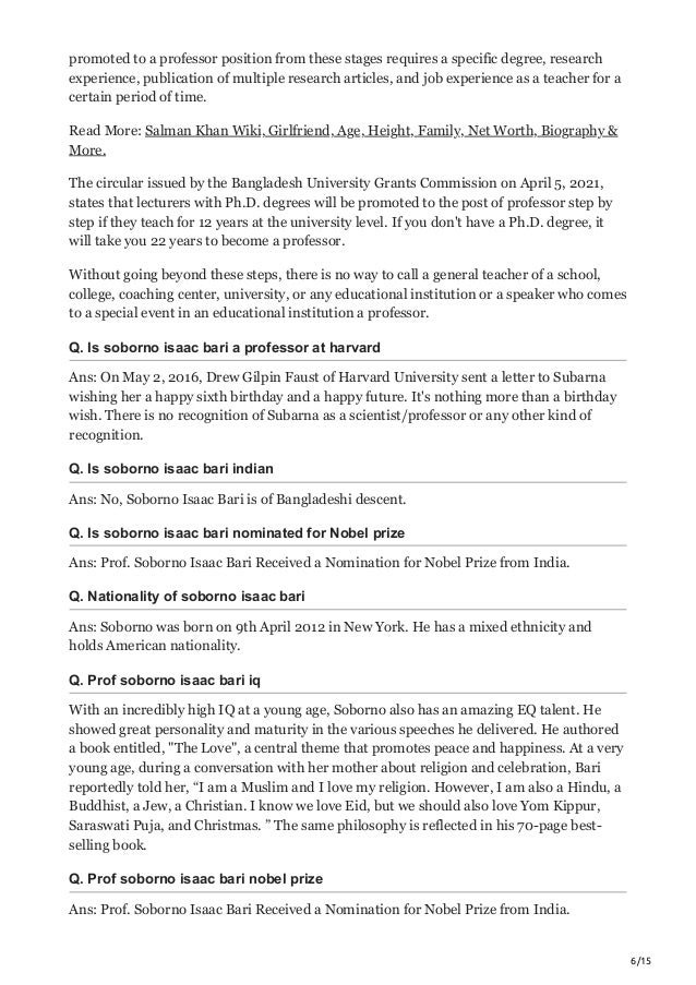 Soborno isaac bari wiki education age height family iq level biography ...